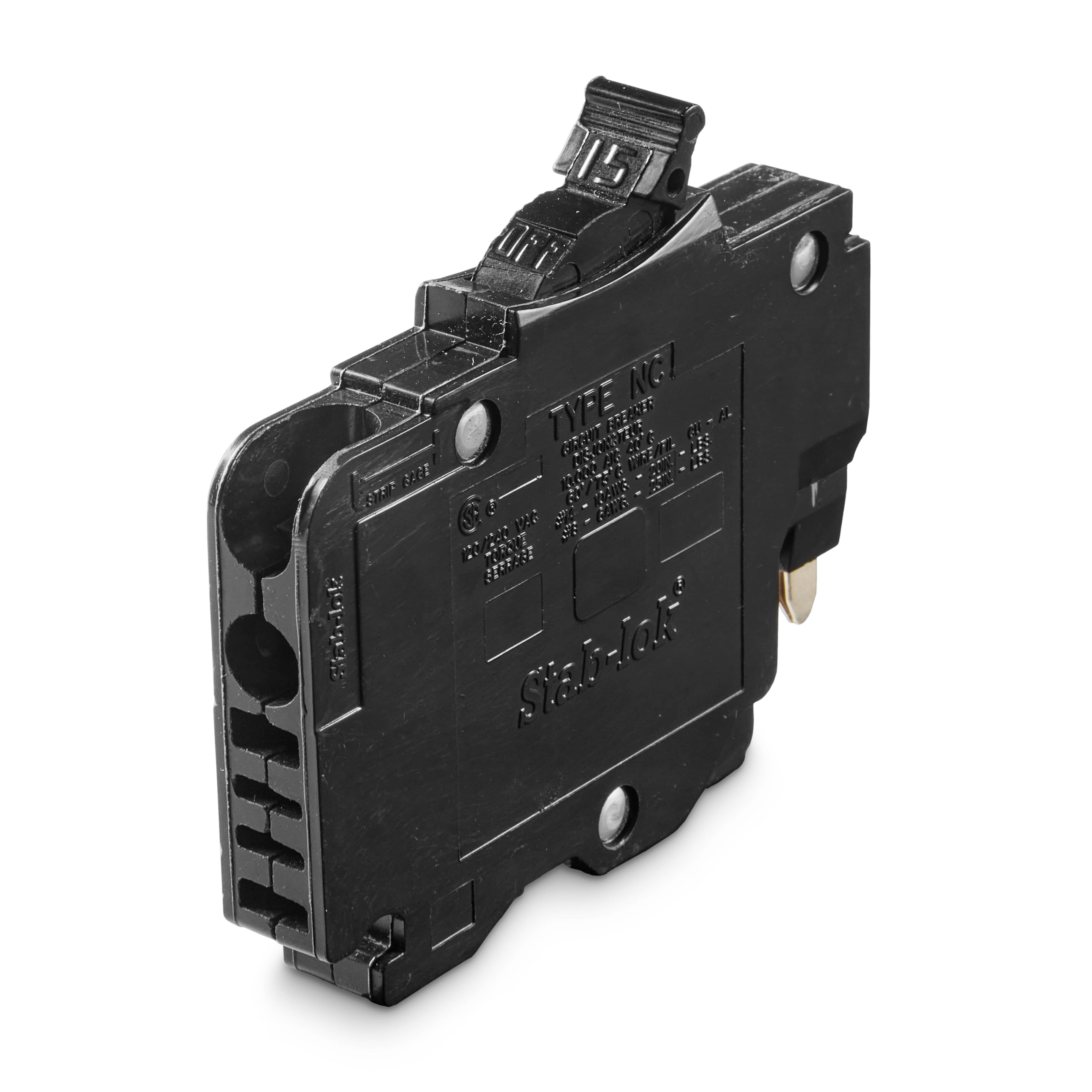 SCHNEIDER ELECTRIC Stab-lok Single Pole Circuit Breaker | Home Hardware