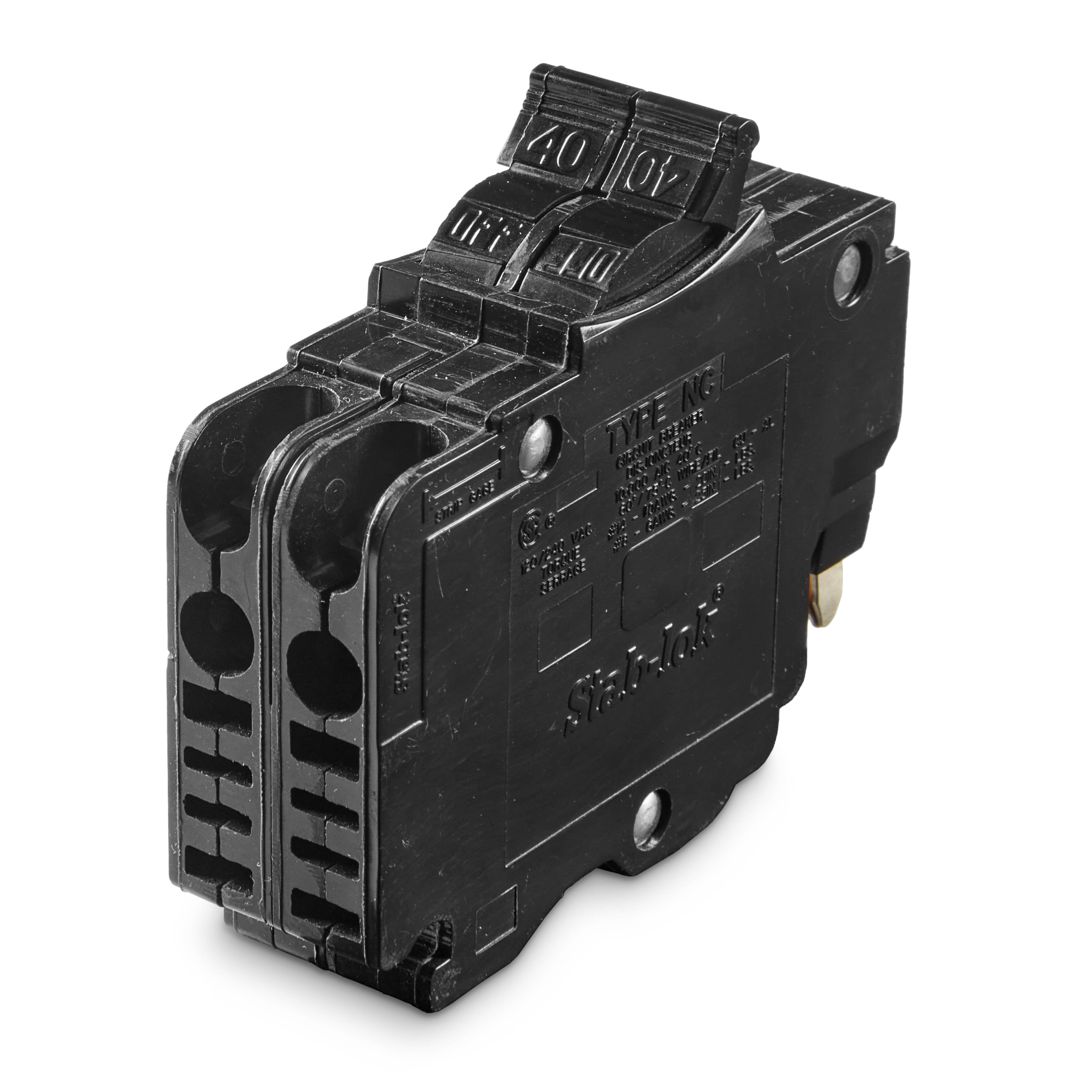 SCHNEIDER ELECTRIC Stab-lok 2 Pole 40 Amp Circuit Breaker | Home Hardware