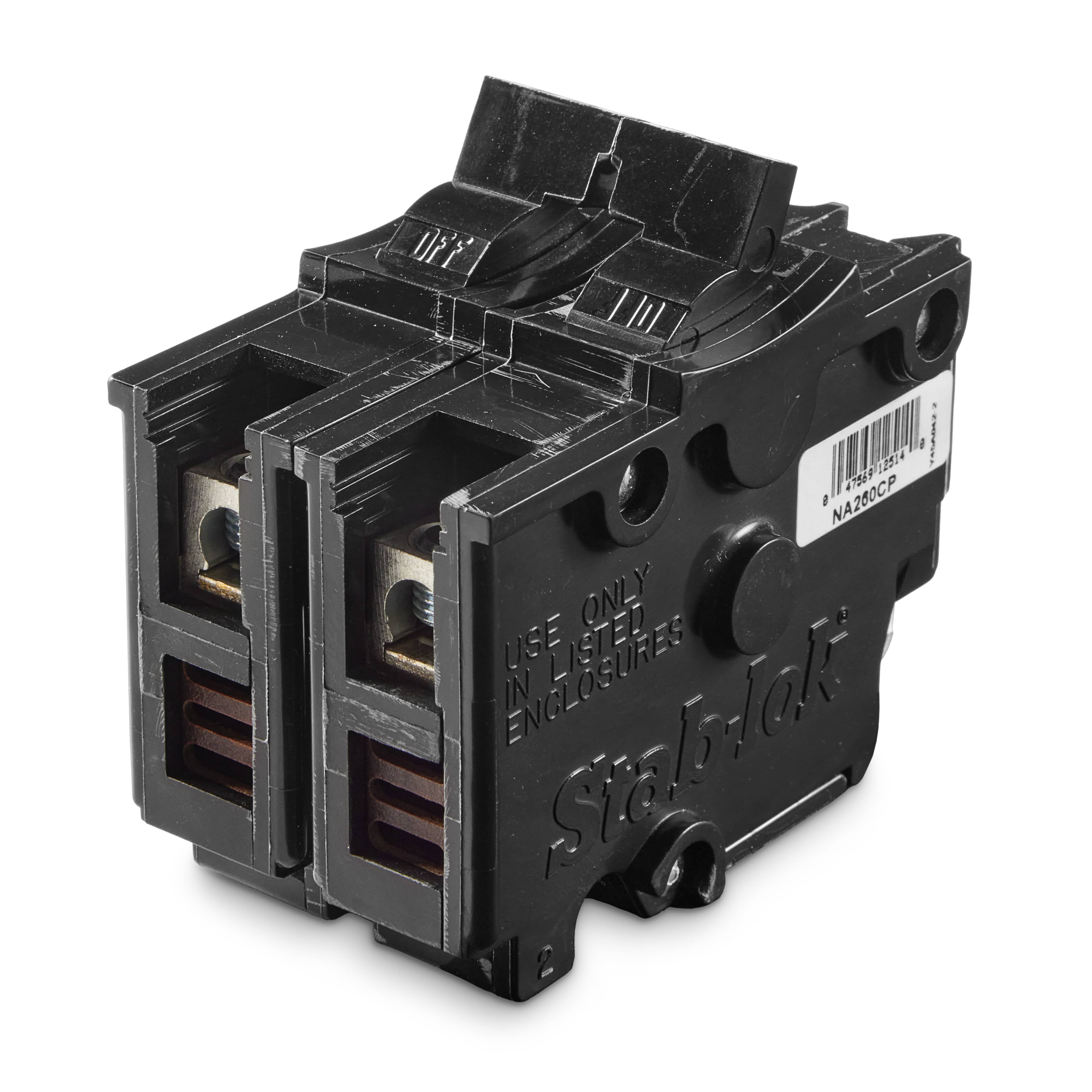 SCHNEIDER ELECTRIC Stab-lok 2 Pole 60 Amp Circuit Breaker | Home Hardware