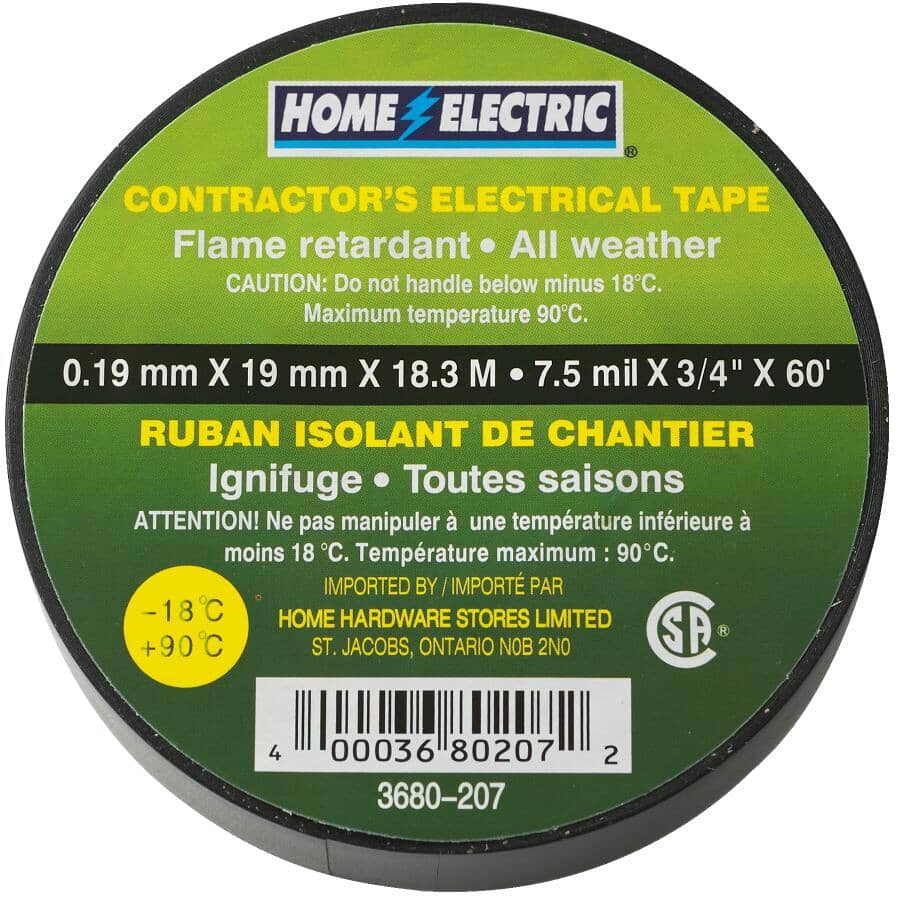 HOME ELECTRIC Electrical Tape | Home Hardware