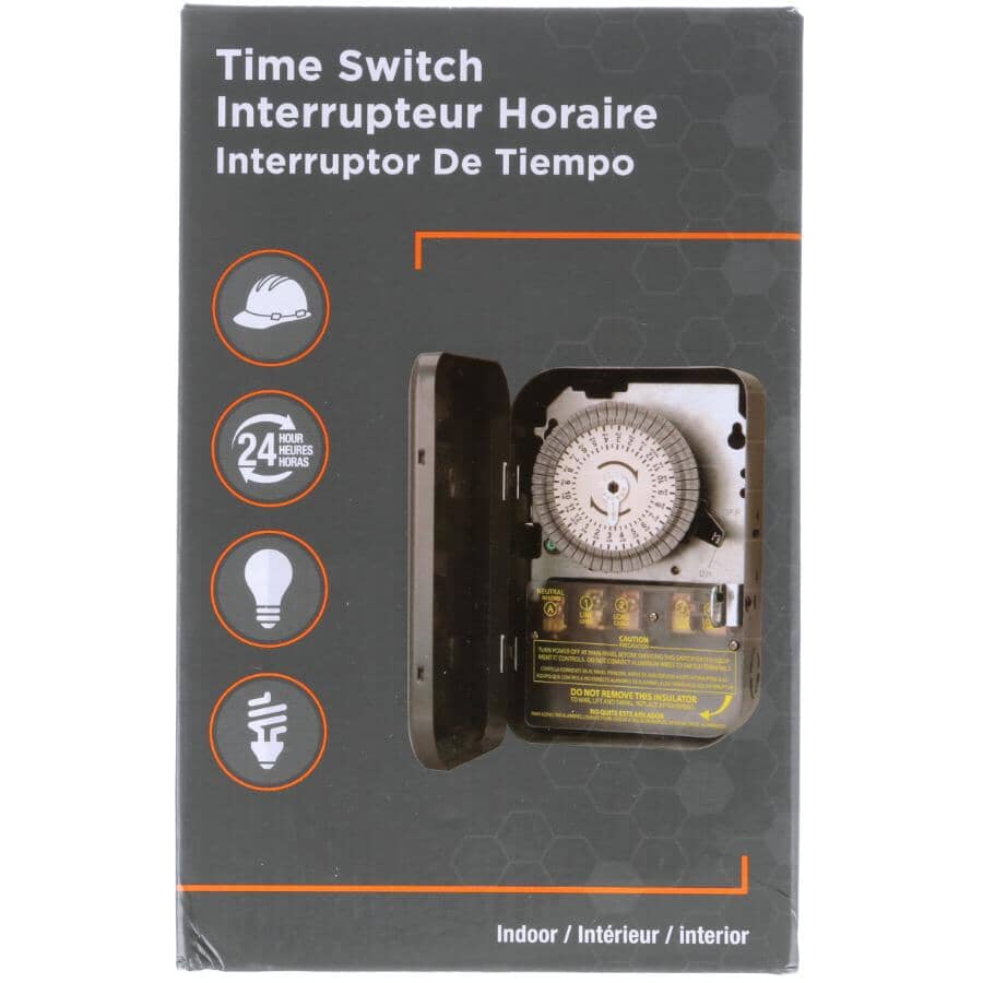 WOODS 24-Hour DPST Indoor Timer Switch | Home Hardware