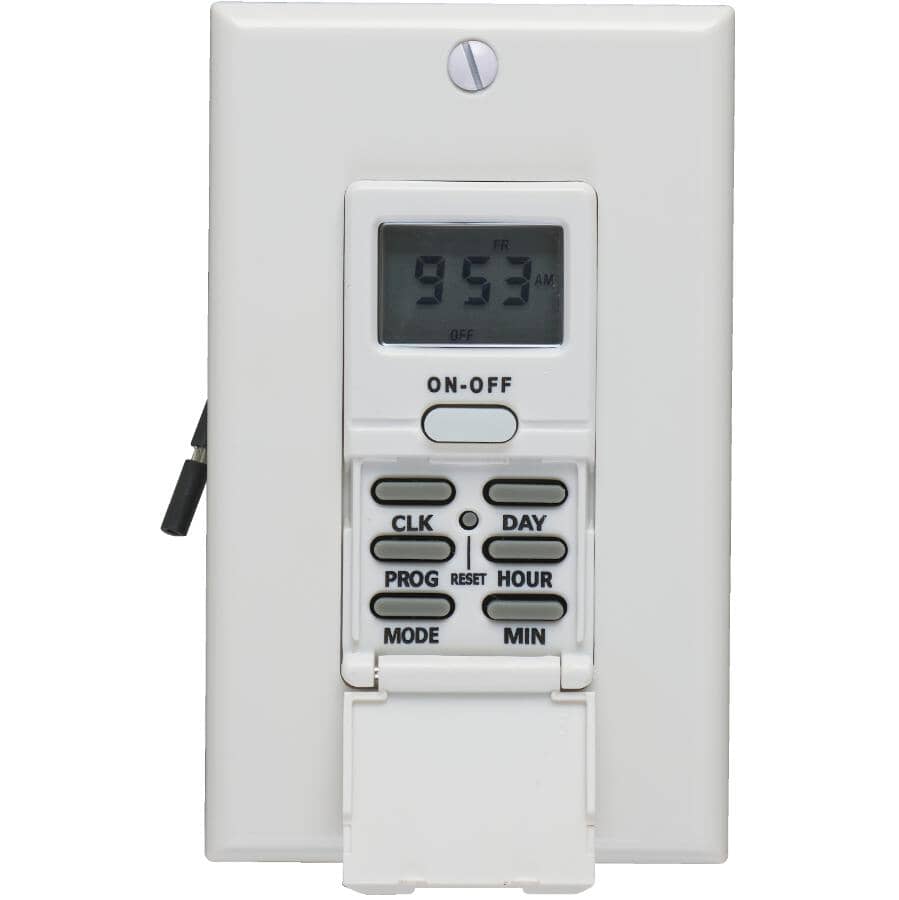 WOODS In-Wall 7-Day Digital Timer | Home Hardware