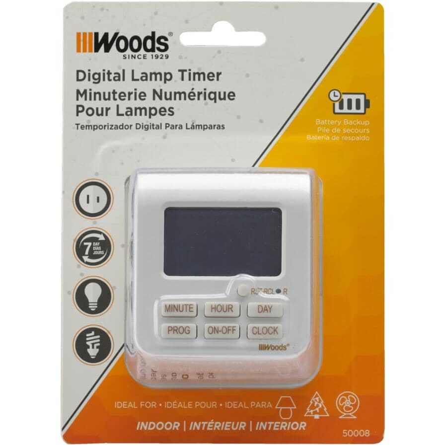 WOODS 7-Day Digital Timer | Home Hardware
