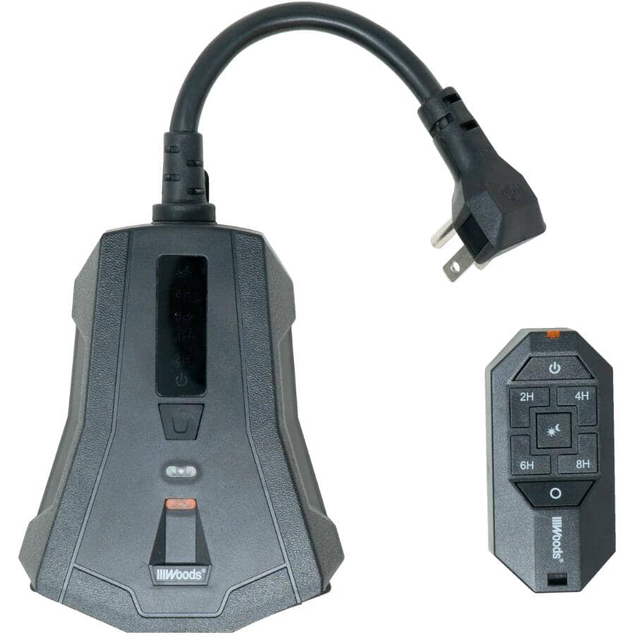 WOODS Outdoor Wireless Remote Control Timer | Home Hardware