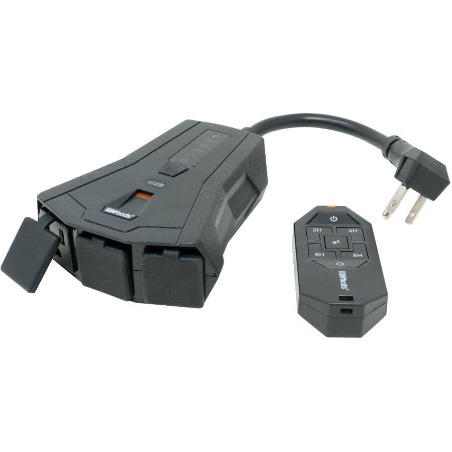 WOODS Outdoor Wireless Remote Control Timer | Home Hardware