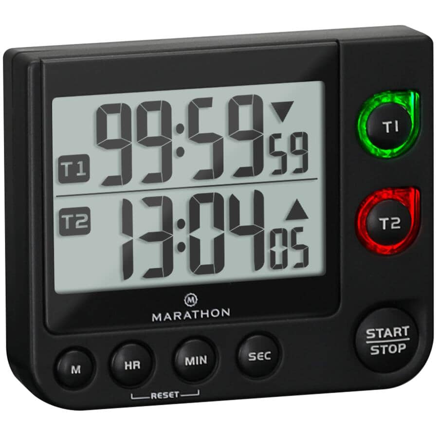 MARATHON Dual Event 100 Hour Digital Timer | Home Hardware