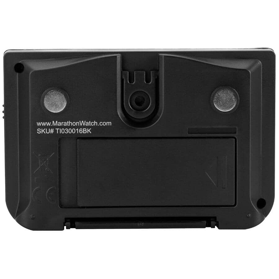 MARATHON WATCH Large Display Countdown / Up Timer with Blinking Alarm ...