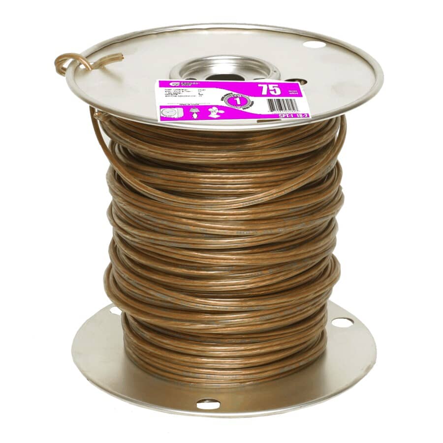 SOUTHWIRE Gold 18/2 SPT1 Lamp Wire | Home Hardware
