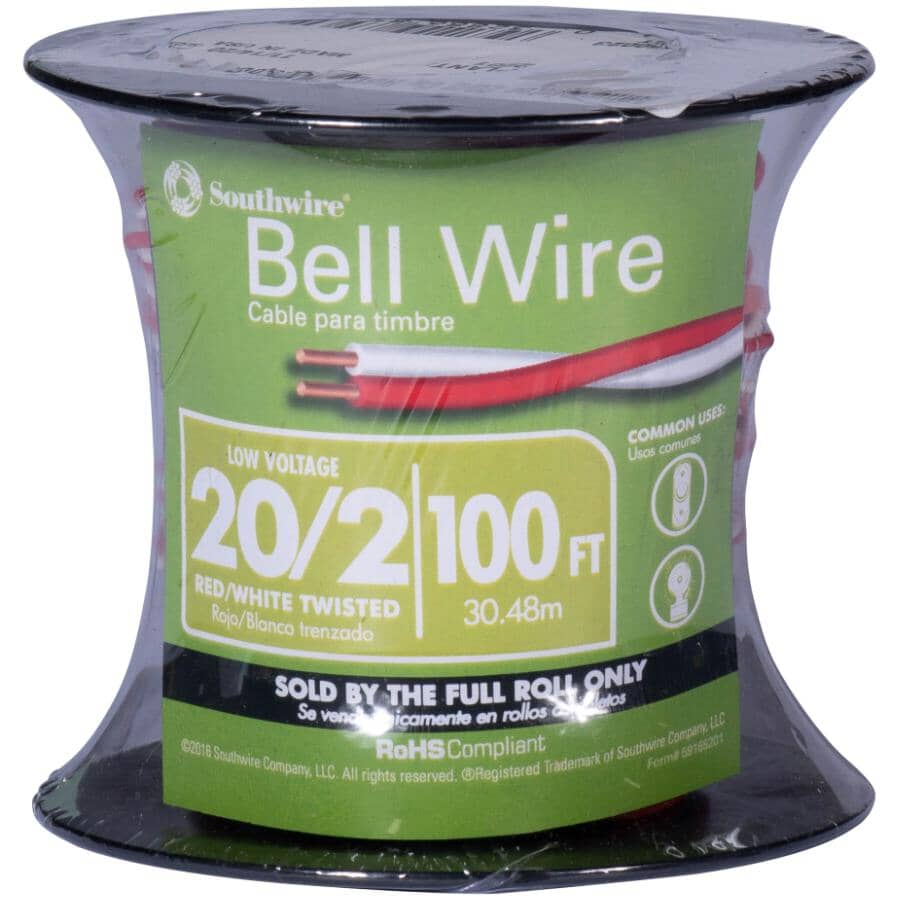 SOUTHWIRE 100' 20/2 Bell Wire | Home Hardware