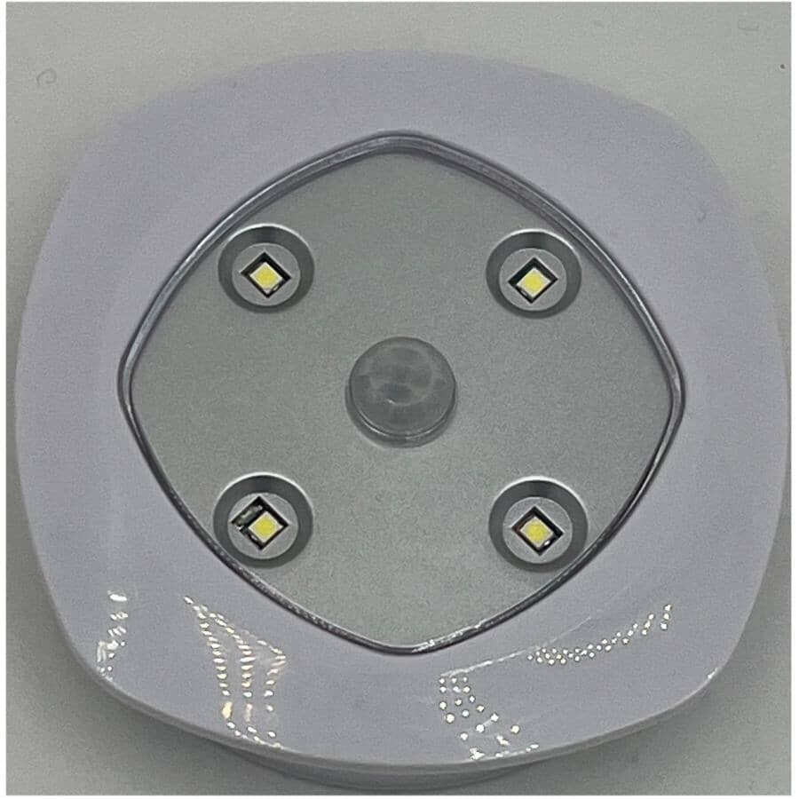 HOME ESSENTIALS Battery Operated LED Motion Sensor Puck Light | Home ...