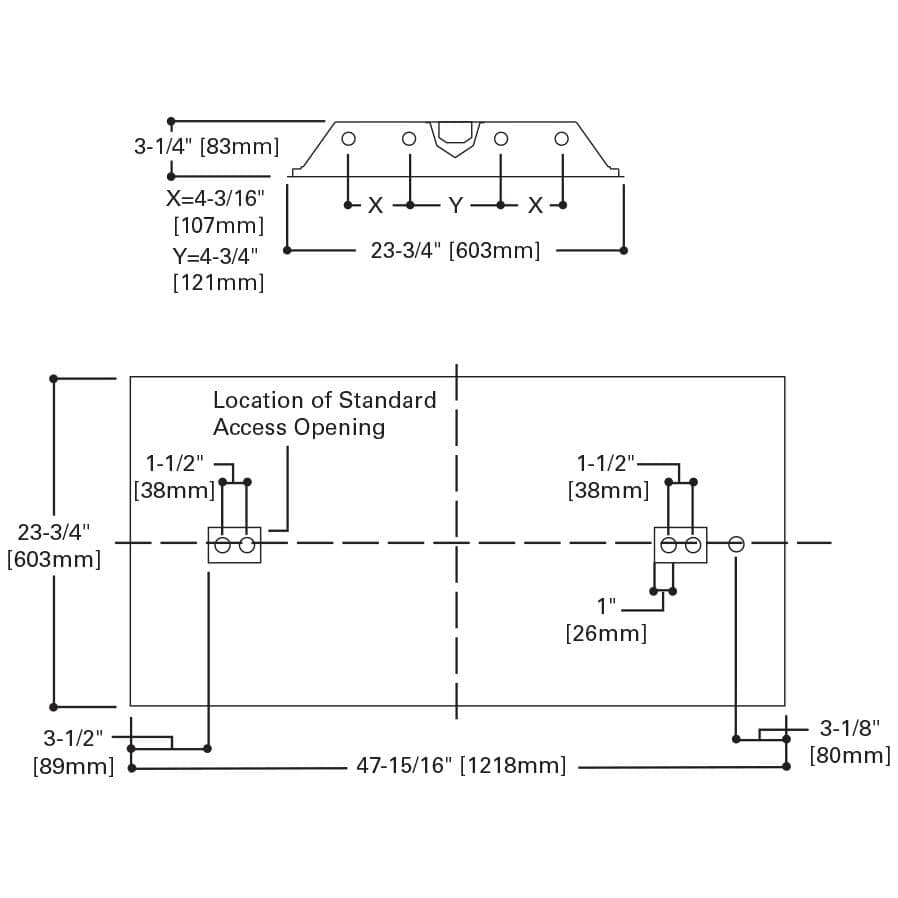 METALUX Troffer T8 Light Fixture | Home Hardware