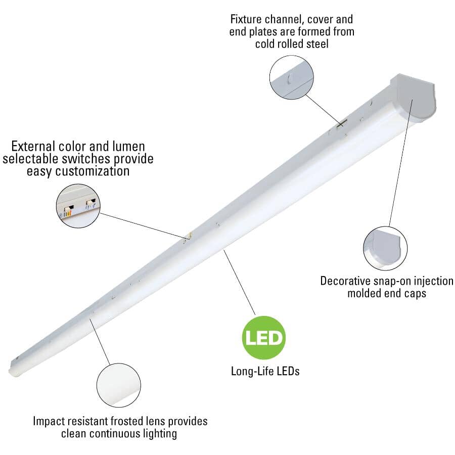 METALUX Premium Selectable Lumens LED Strip Light | Home Hardware