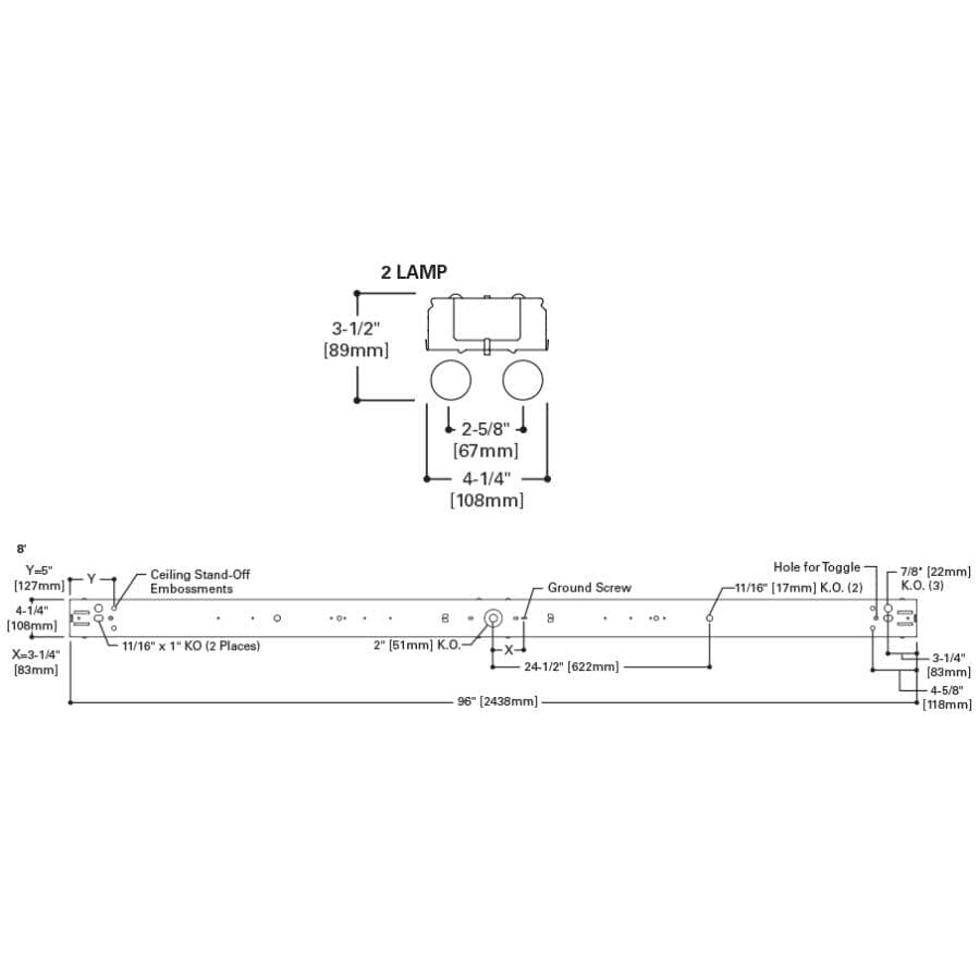 METALUX T12 Strip Light Fixture | Home Hardware