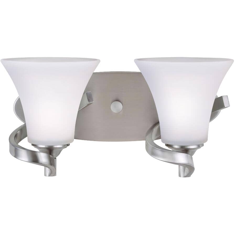 CANARM Rue 2 Light Vanity Light Fixture | Home Hardware