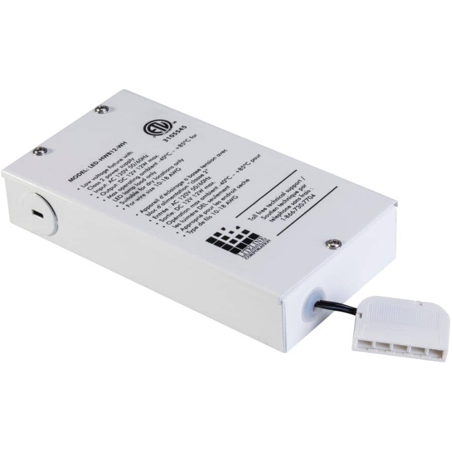 LITELINE Hardwire Box for 12V LED Puck Lights | Home Hardware