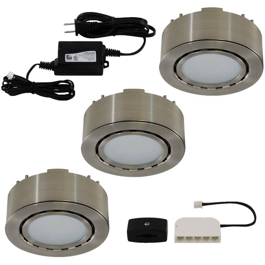 LITELINE LED Mini Puck Light Fixture Kit | Home Hardware