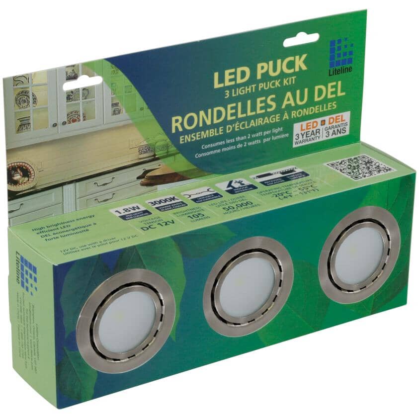 LITELINE LED Mini Puck Light Fixture Kit | Home Hardware