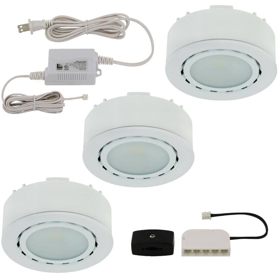 LITELINE LED Mini Puck Light Fixture Kit | Home Hardware
