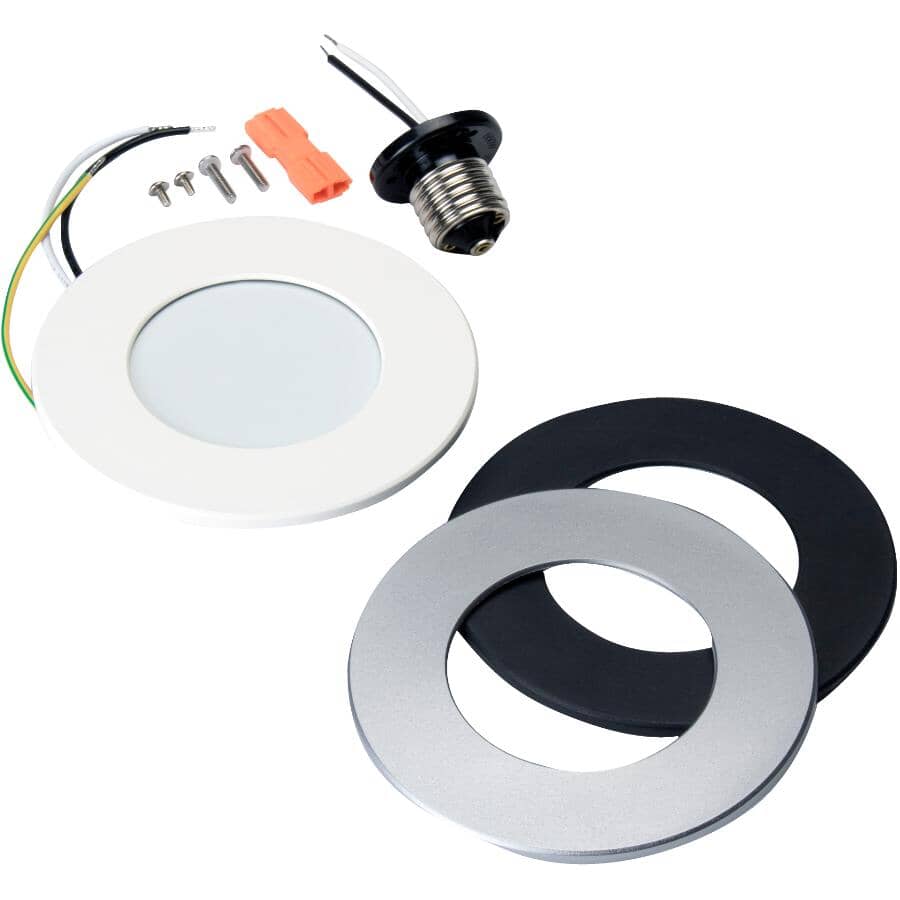 TRENZ LIGHTING ThinLED Multi-Pro 4" Recessed LED Pot Light | Home Hardware