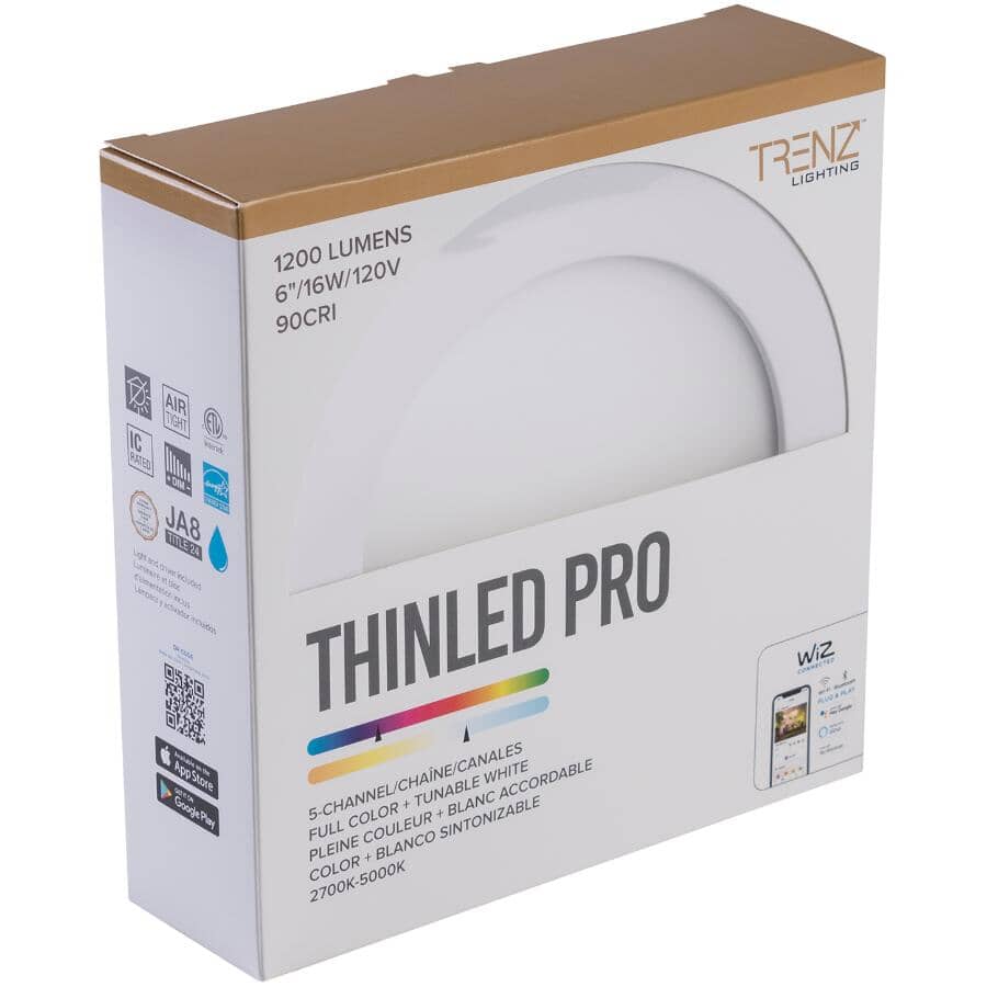 TRENZ LIGHTING 6" LED Recessed Smart Dimmable Light Fixture | Home Hardware