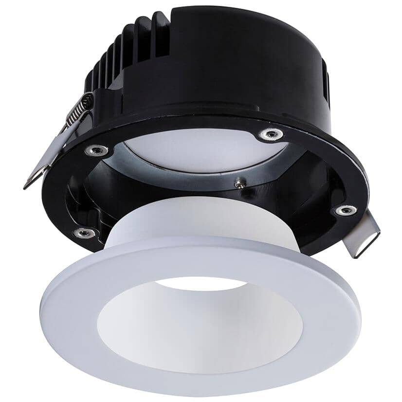 TRENZ LIGHTING Omega Pro 4" LED Recessed Baffle Smart Dimmable Light ...