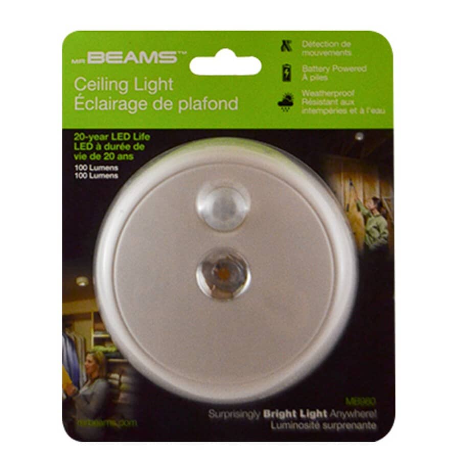 MR BEAMS Battery Operated LED Motion Sensor Ceiling Light | Home Hardware