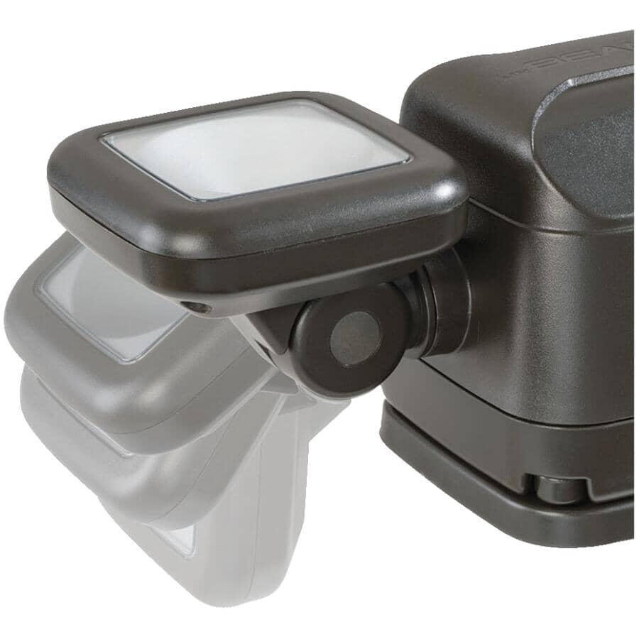 MR BEAMS Battery Operated 2 LED High Performance Motion Detector ...
