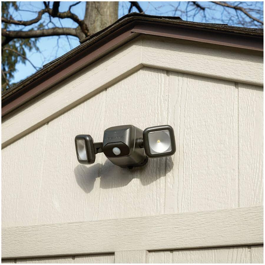 MR BEAMS Battery Operated 2 LED High Performance Motion Detector ...