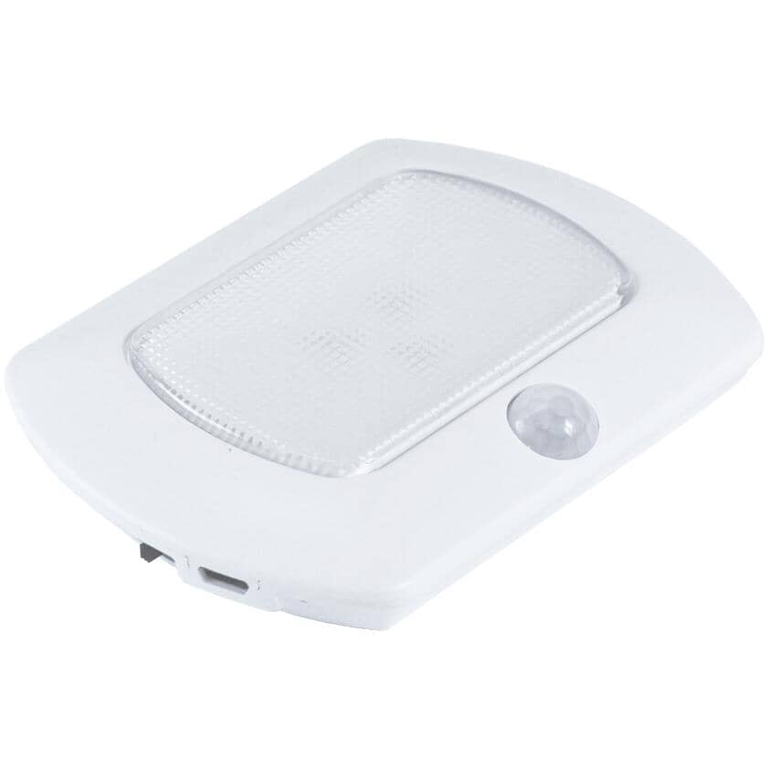 GOOD EARTH LIGHTING Rechargeable LED Motion Sensor Puck Light | Home ...