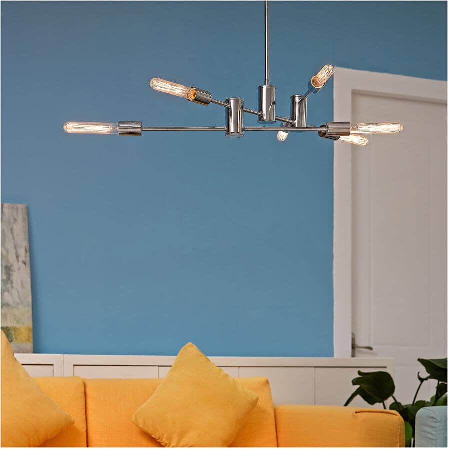 GLOBE ELECTRIC Navah 6 Light Chandelier | Home Hardware