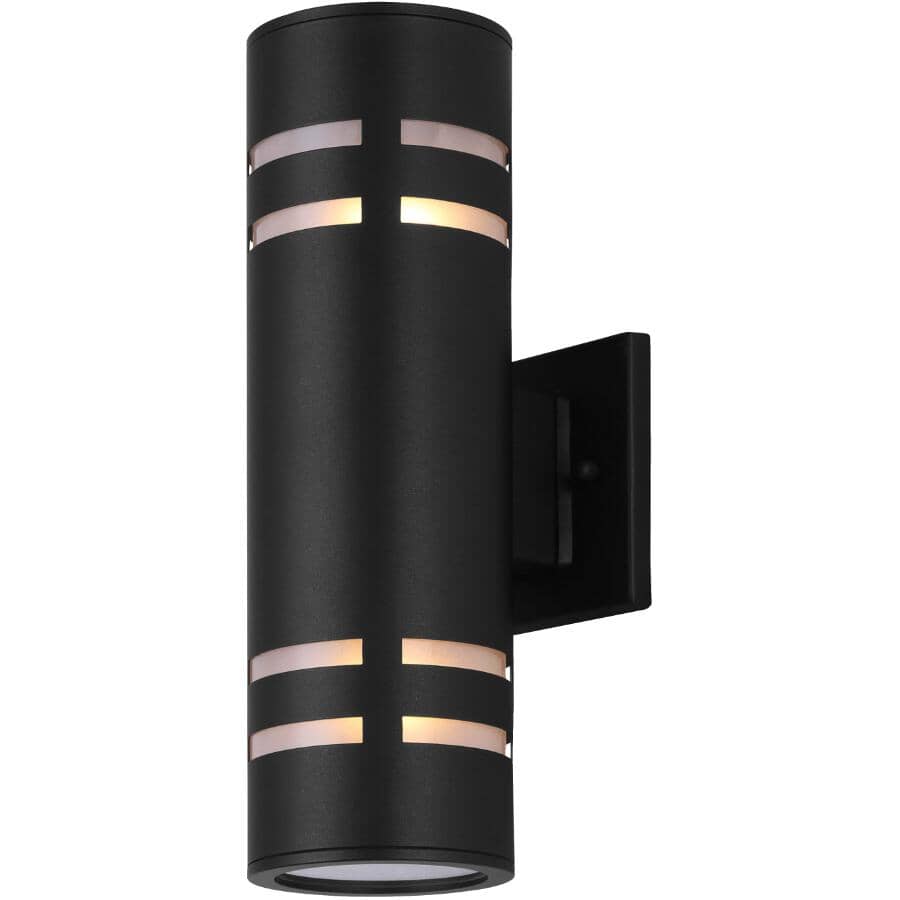 CANARM Luminaire d'extérieur cylindrique Tay orienté vers le bas et le ...