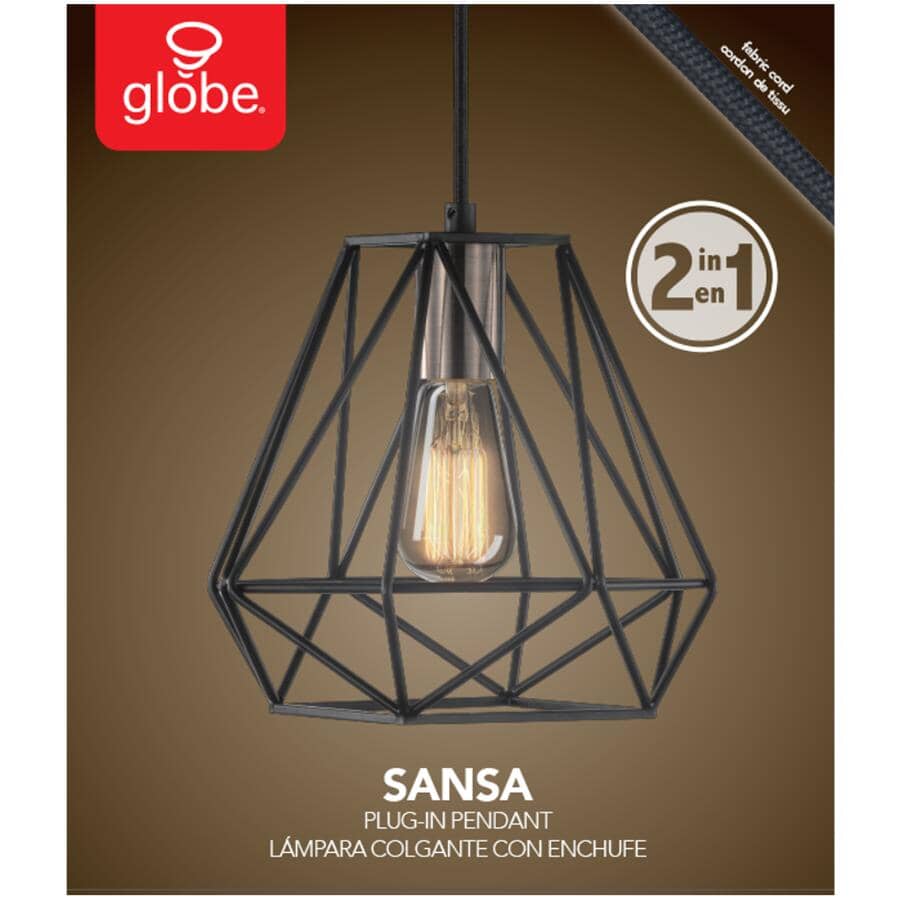 GLOBE ELECTRIC Sansa Pendant Light Fixture | Home Hardware