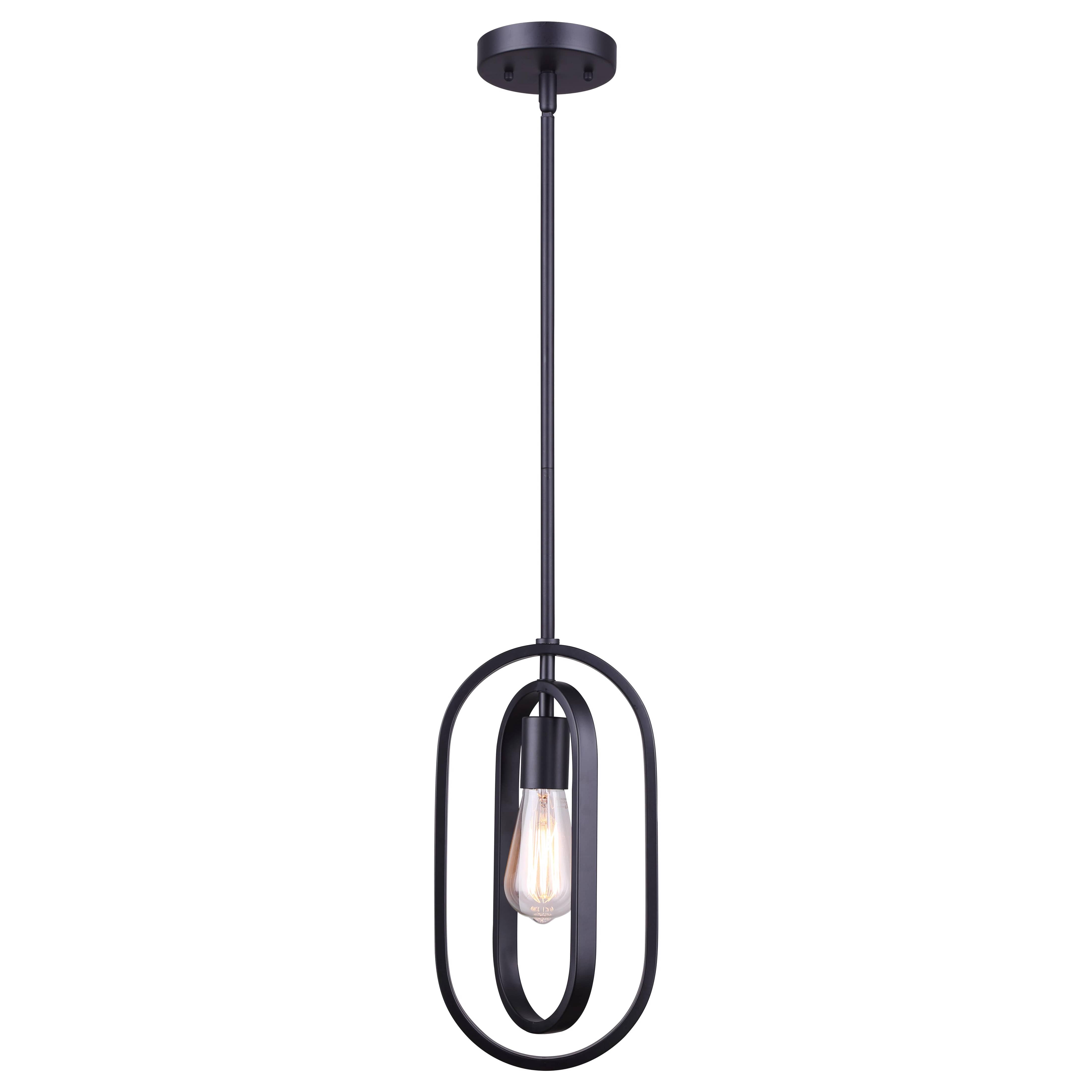 CANARM Dilan 1 Light Rod Pendant Light Fixture | Home Hardware