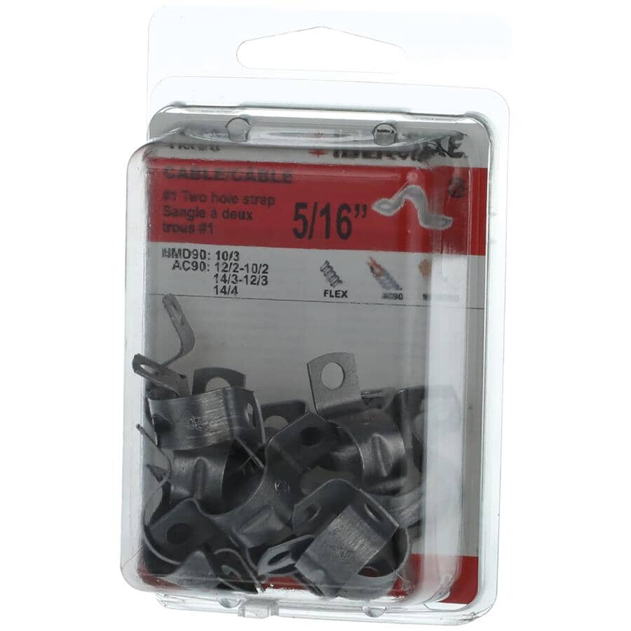 IBERVILLE 20 Pack 10/3 Aluminum Cable Straps | Home Hardware