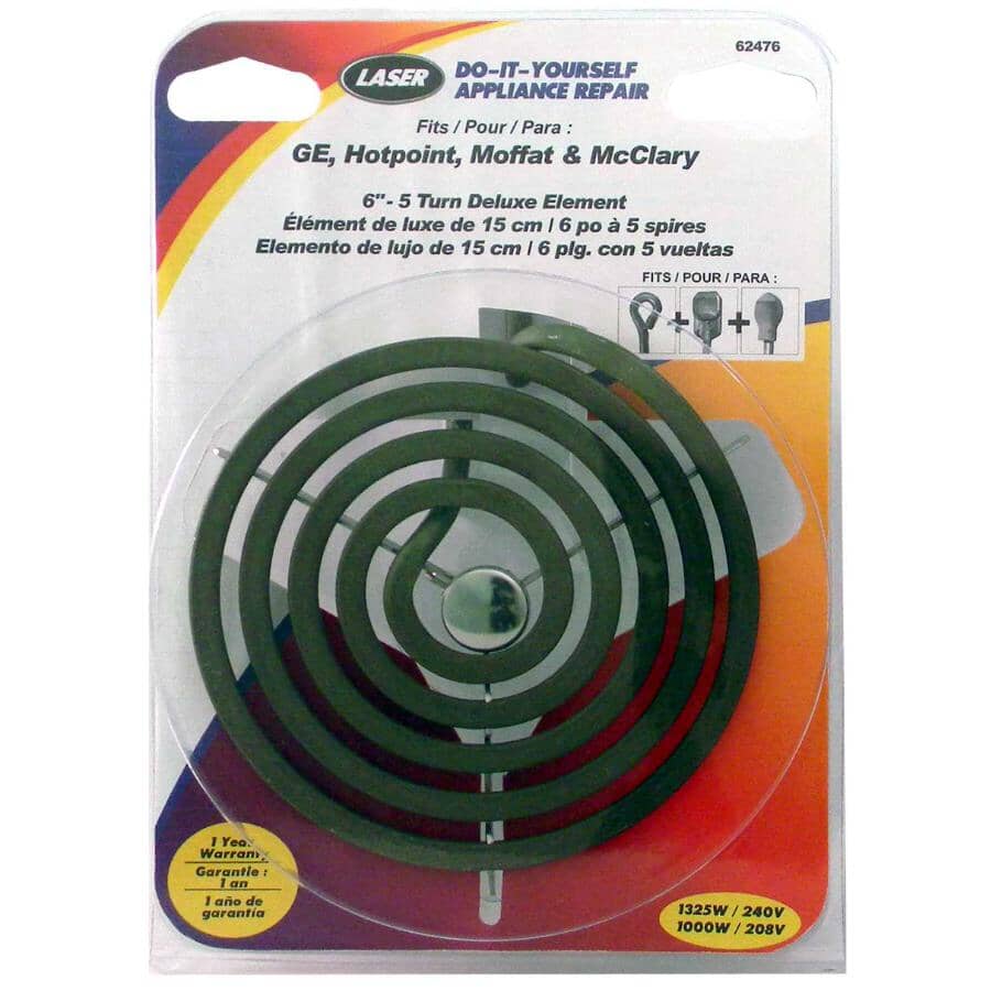 LASER 6" Spade Replacement Element for GE, Hotpoint, Moffat and McClary ...