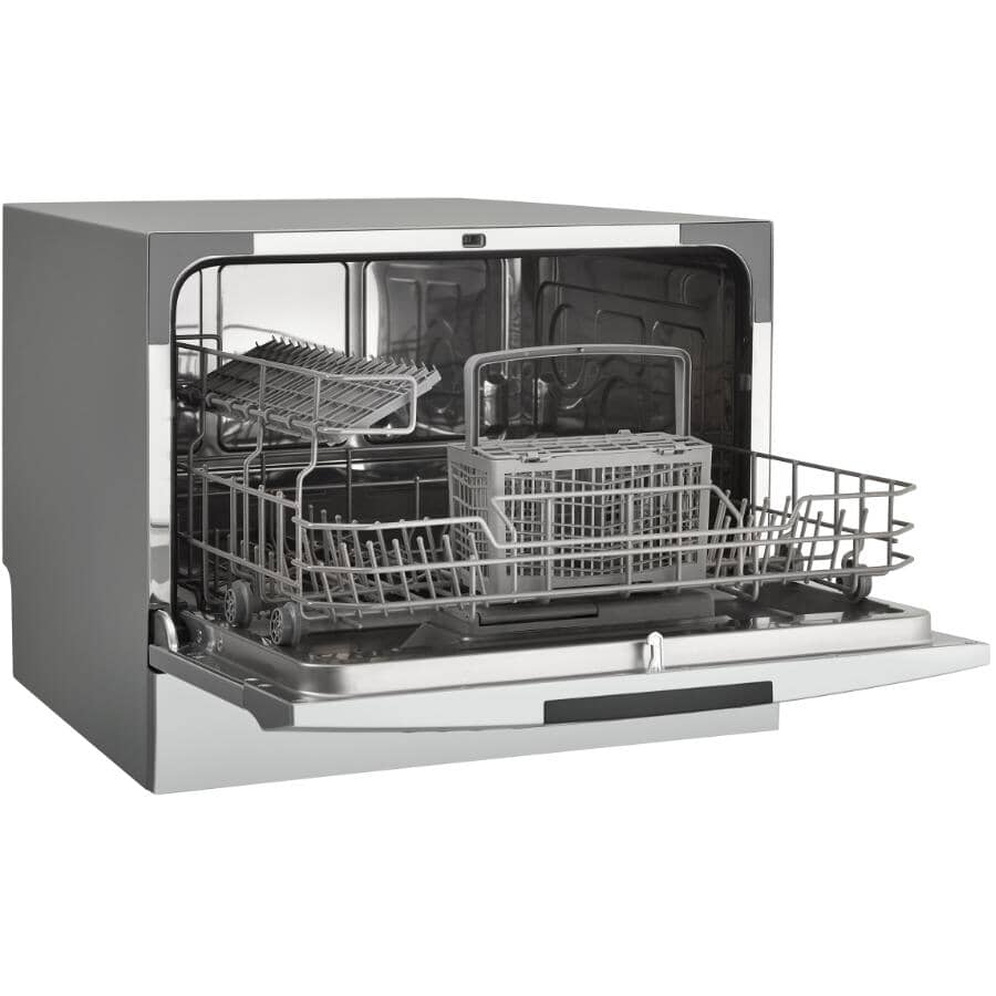 DANBY Countertop Portable Dishwasher (DDW631SDB) - 6 Place Setting ...