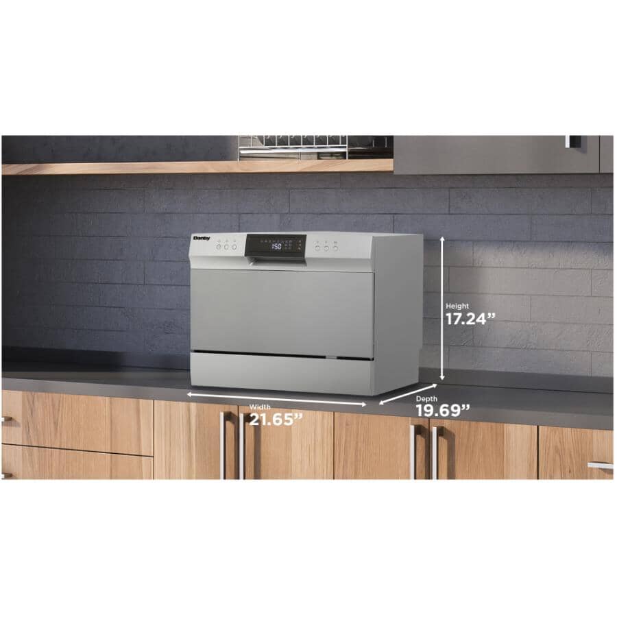 DANBY Countertop Portable Dishwasher (DDW631SDB) | Home Hardware