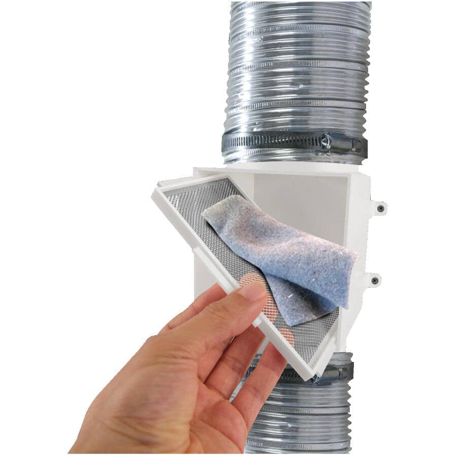 DUNDAS-JAFINE 4" ProClean Dryer Duct Lint Trap | Home Hardware