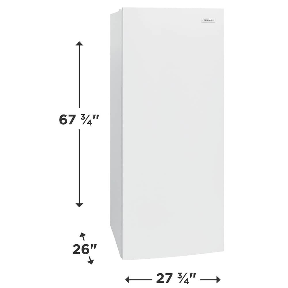 FRIGIDAIRE 16 cu. ft. Garage Ready Upright Freezer (FFUE1626AW) | Home ...