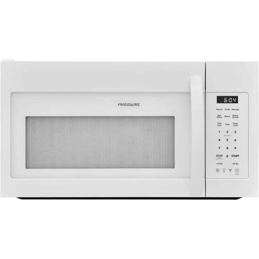 FRIGIDAIRE 1.8 cu. ft. Over-The-Range Microwave Oven (FMOS1846BW ...