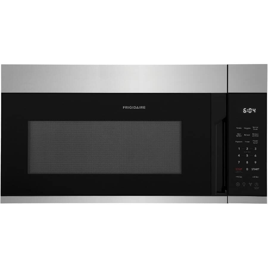 FRIGIDAIRE 1.8 cu. ft. Over-The-Range Microwave Oven (FMOW1852AS ...
