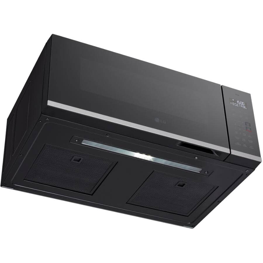 LG 1.3 cu. ft. Smart Over-The-Range Slim Microwave Oven (MVEF1323F ...