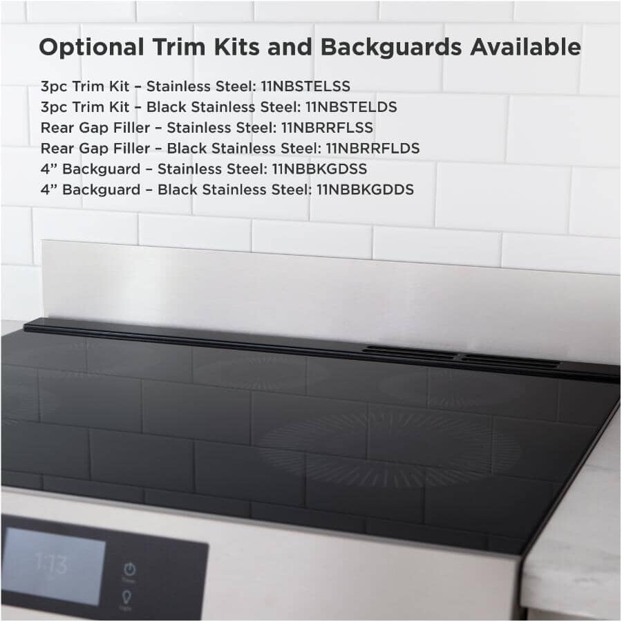 FRIGIDAIRE PROFESSIONAL 30" 6.2 cu. ft. Front Control Air Fry Slide ...