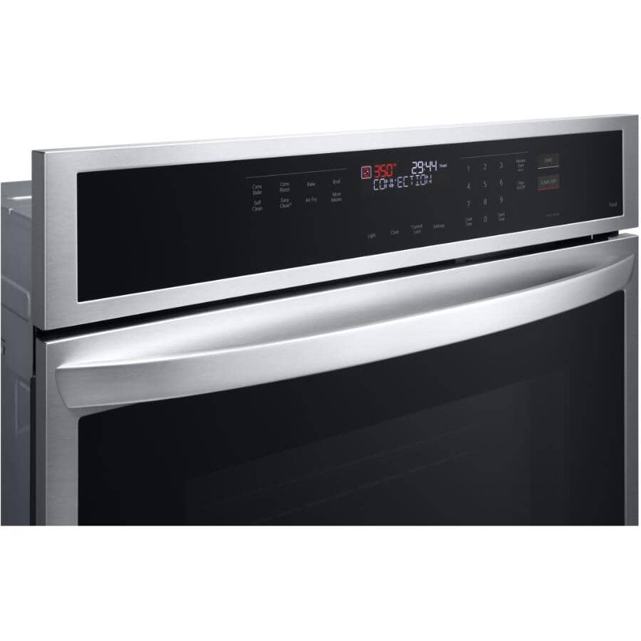 LG 30" 4.7 cu. ft. Smart Single Convection Wall Oven (WSEP4723F) - with ...