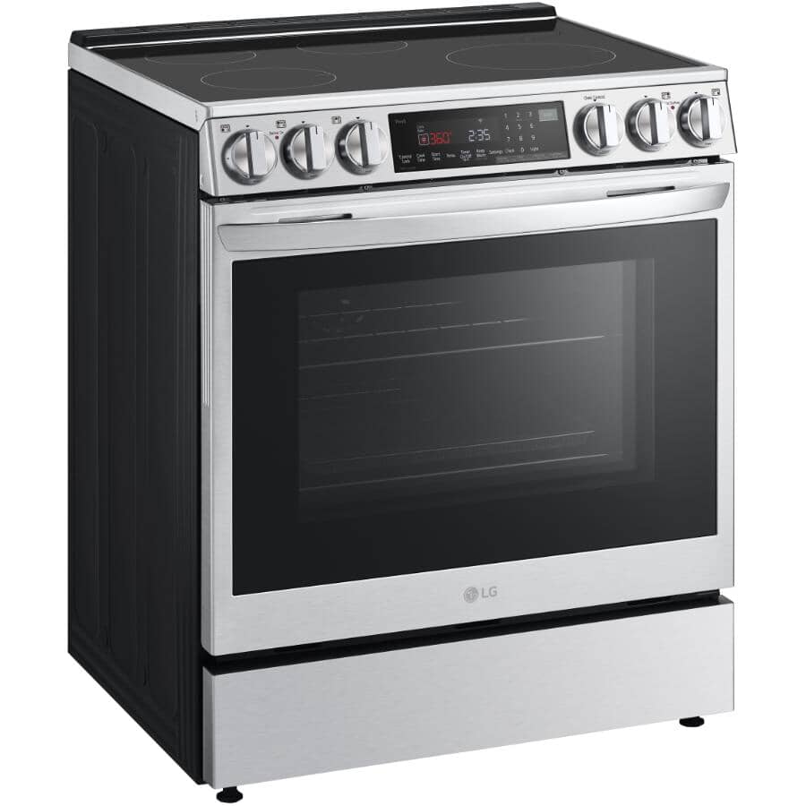 LG 30" 6.3 cu. ft. Smart Slide-In Induction Range with InstaView ...