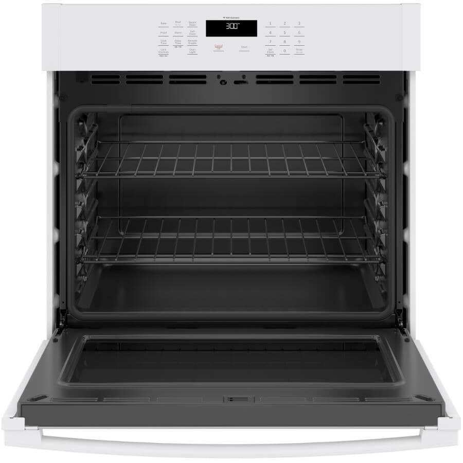 GE Four mural simple de 30 po et 5,0 pieds cubes avec autonettoyage et ...