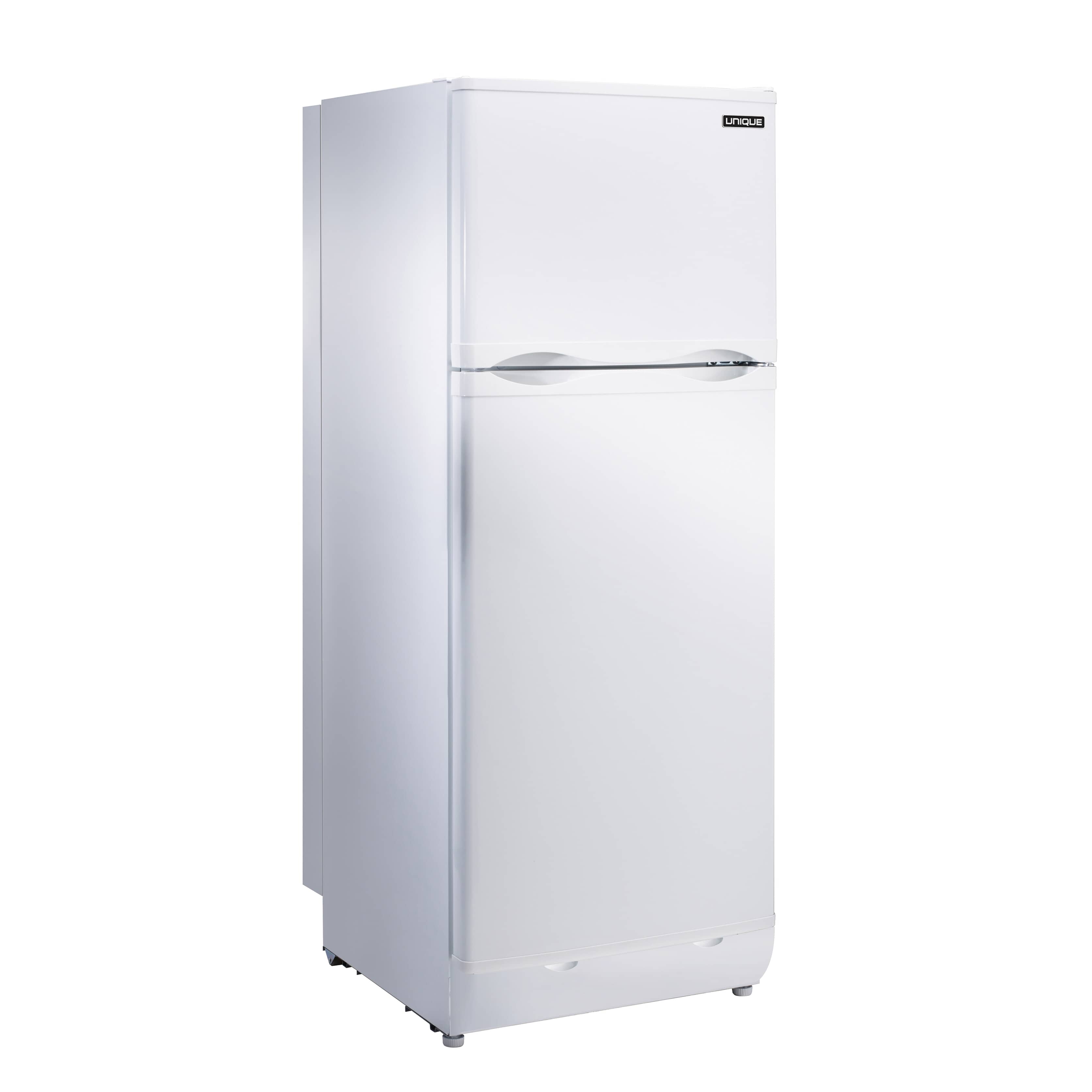 UNIQUE APPLIANCES 9.7 cu. ft. Propane Top Freezer Refrigerator with CO ...