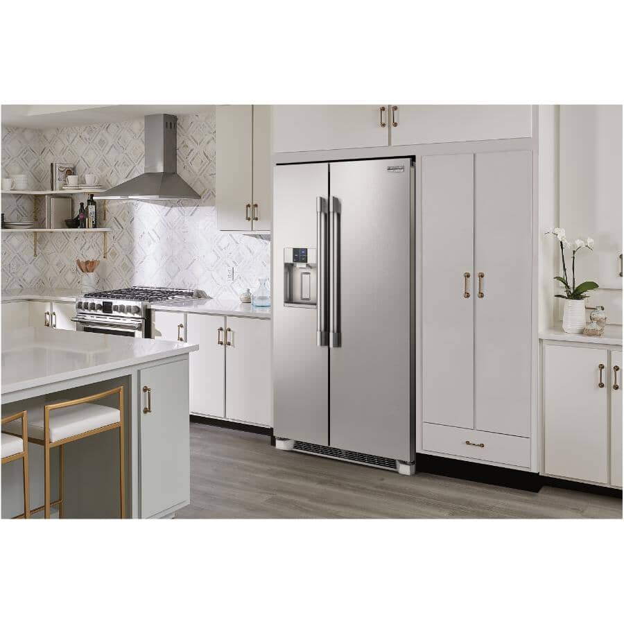 FRIGIDAIRE PROFESSIONAL 22.3 cu. ft. Side by Side Refrigerator ...
