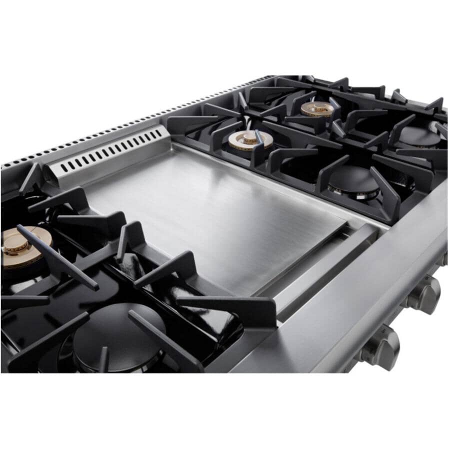 THOR KITCHEN 48" Pro Style Gas Range Top (HRT4806U) - with Griddle ...