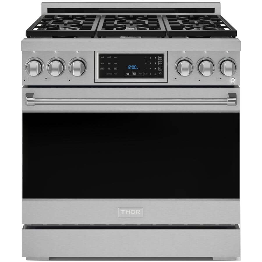 THOR KITCHEN 36" 6 cu. ft. Gordon Ramsay Series Professional Tilt Panel ...